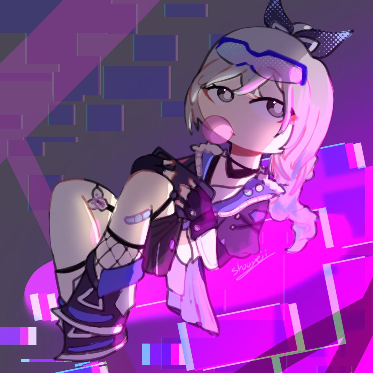 silver wolf - ibisPaint