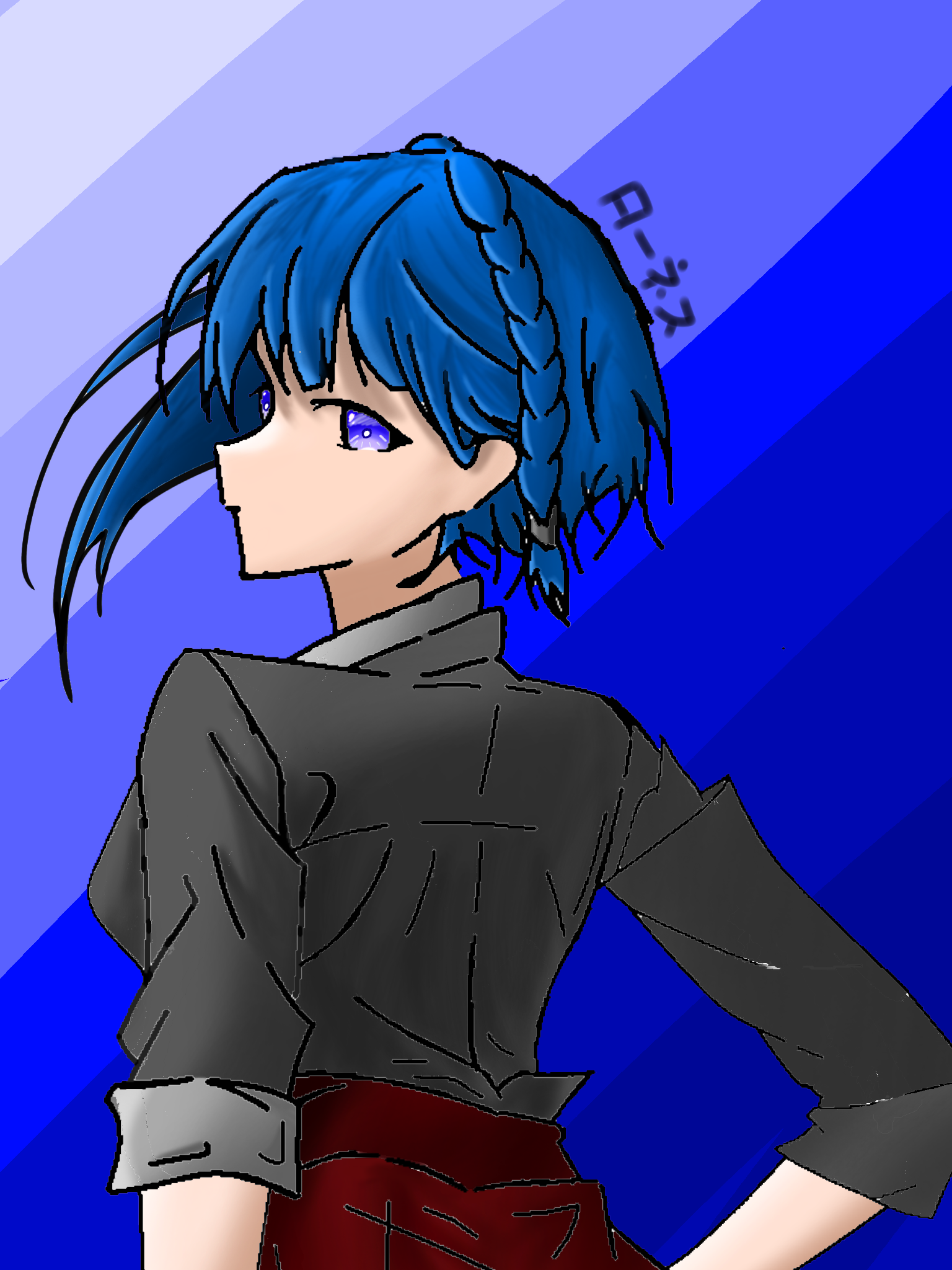 my school uniform~ - ibisPaint