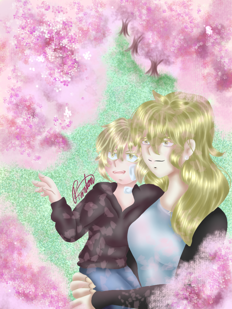 kano y su madre - ibisPaint