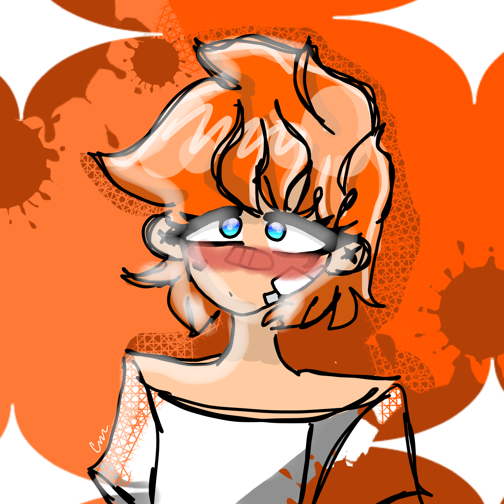 Orange overload - ibisPaint