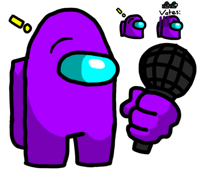 Purple Crewmate - ibisPaint