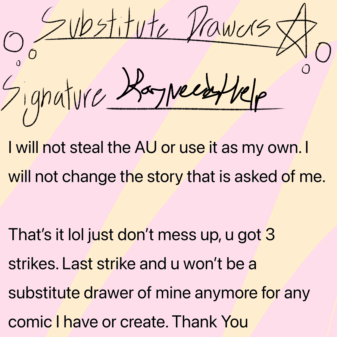 Substitute drawer signature ig - ibisPaint