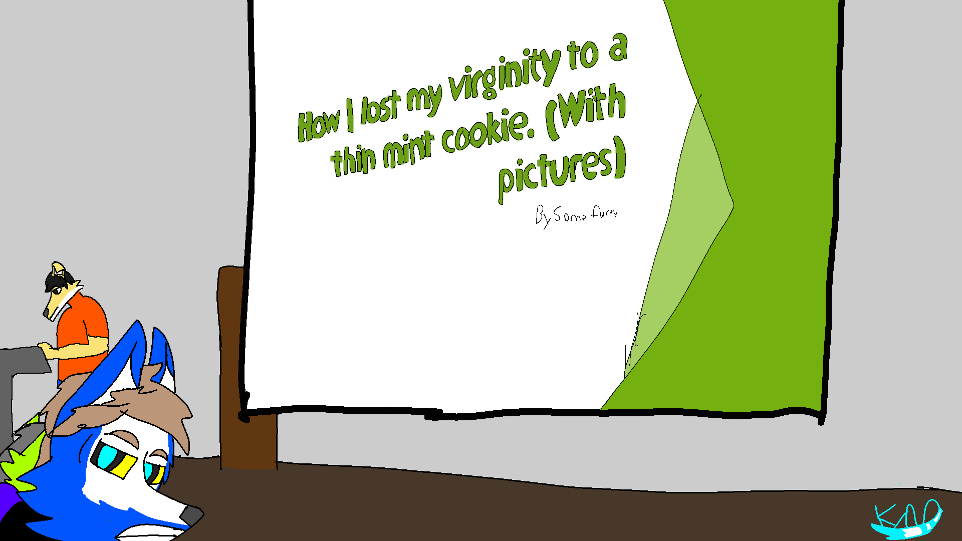 cursed PowerPoint - ibisPaint