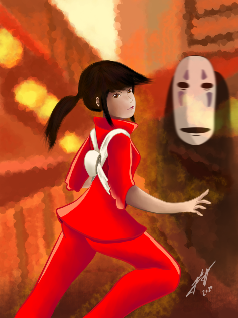Chihiro fan art - ibisPaint