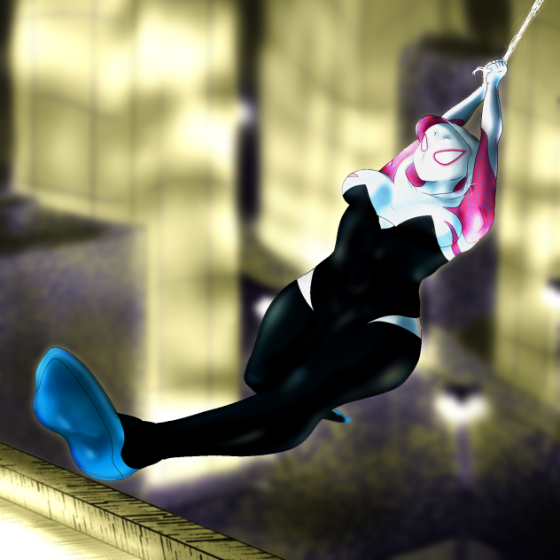 Spider Gwen - ibisPaint