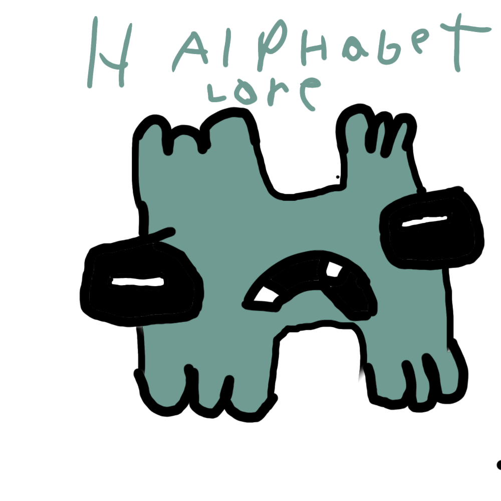 H alphabet lore - ibisPaint
