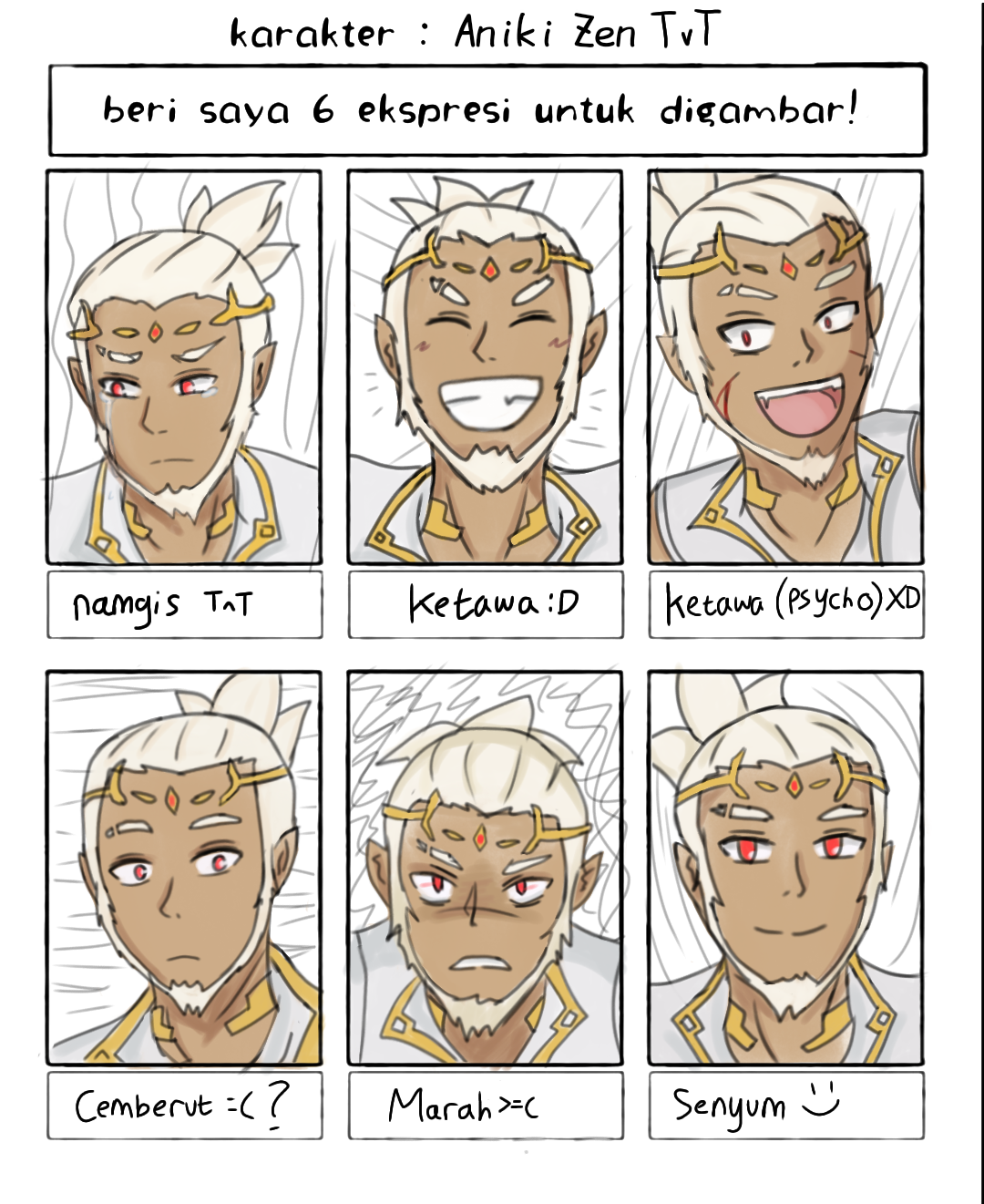 6 exspressions zen - ibisPaint