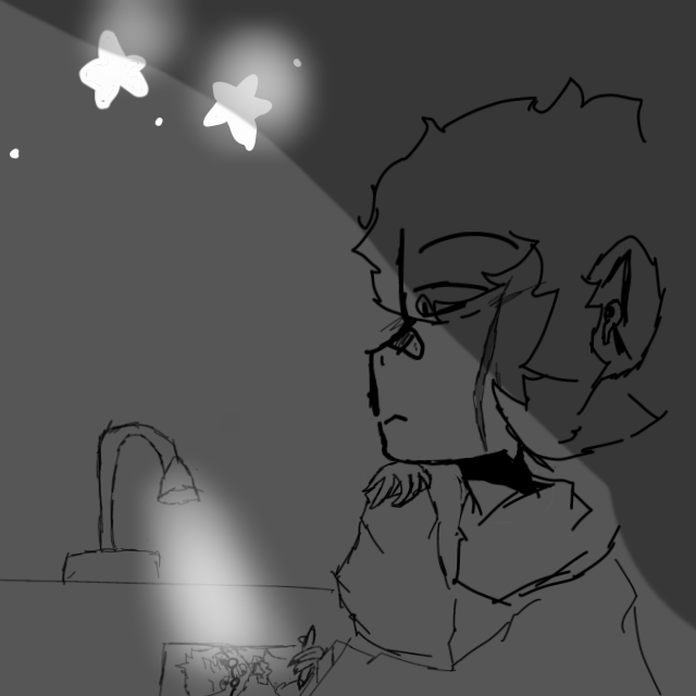 Late night drawing - ibisPaint