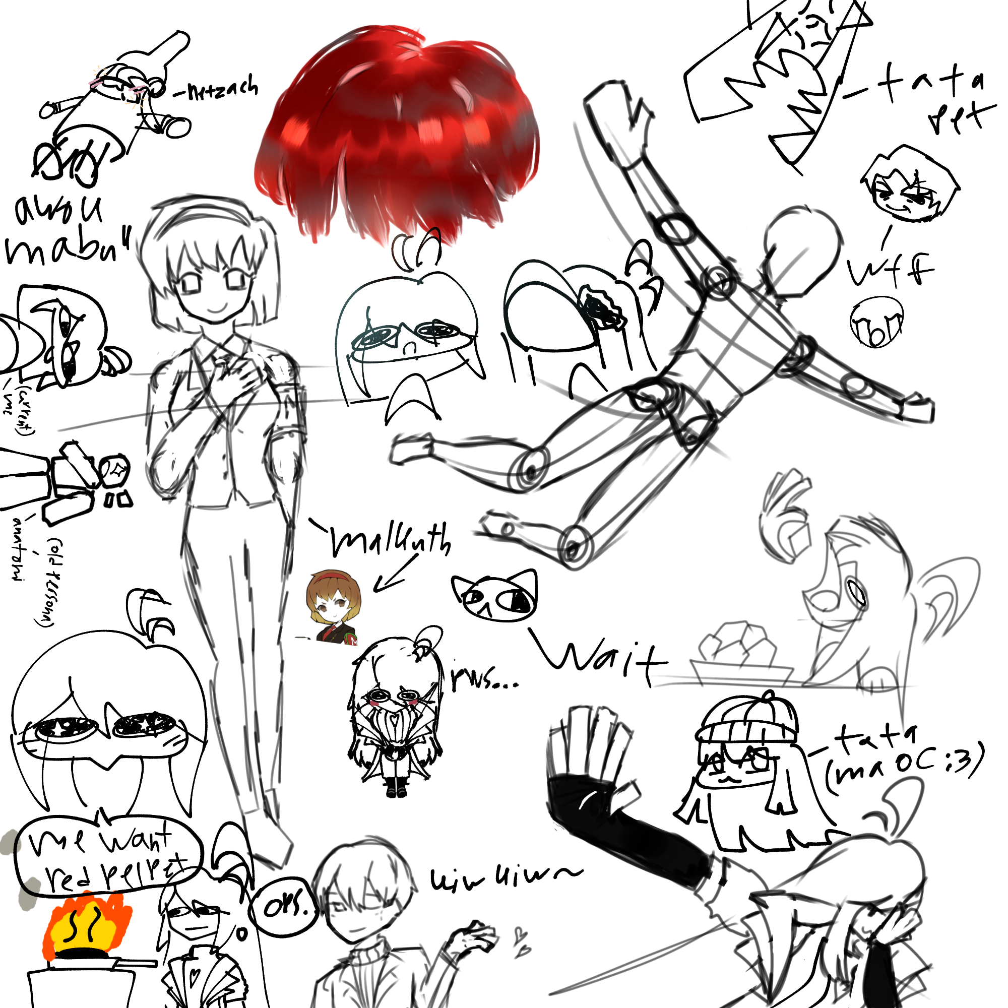 Many doodle - ibisPaint