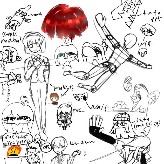 Many doodle - ibisPaint