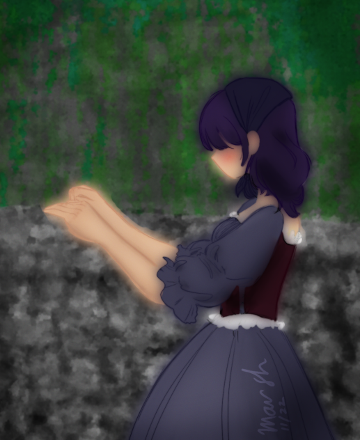 dark cottagecore [art trade] - ibisPaint