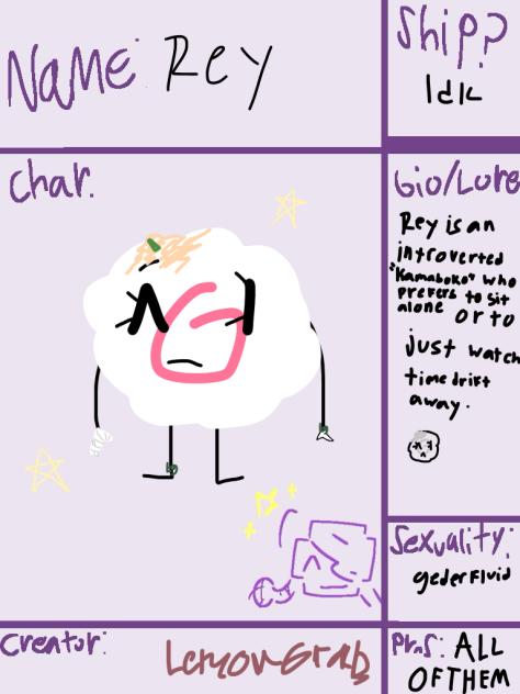 Object show character Rey - ibisPaint