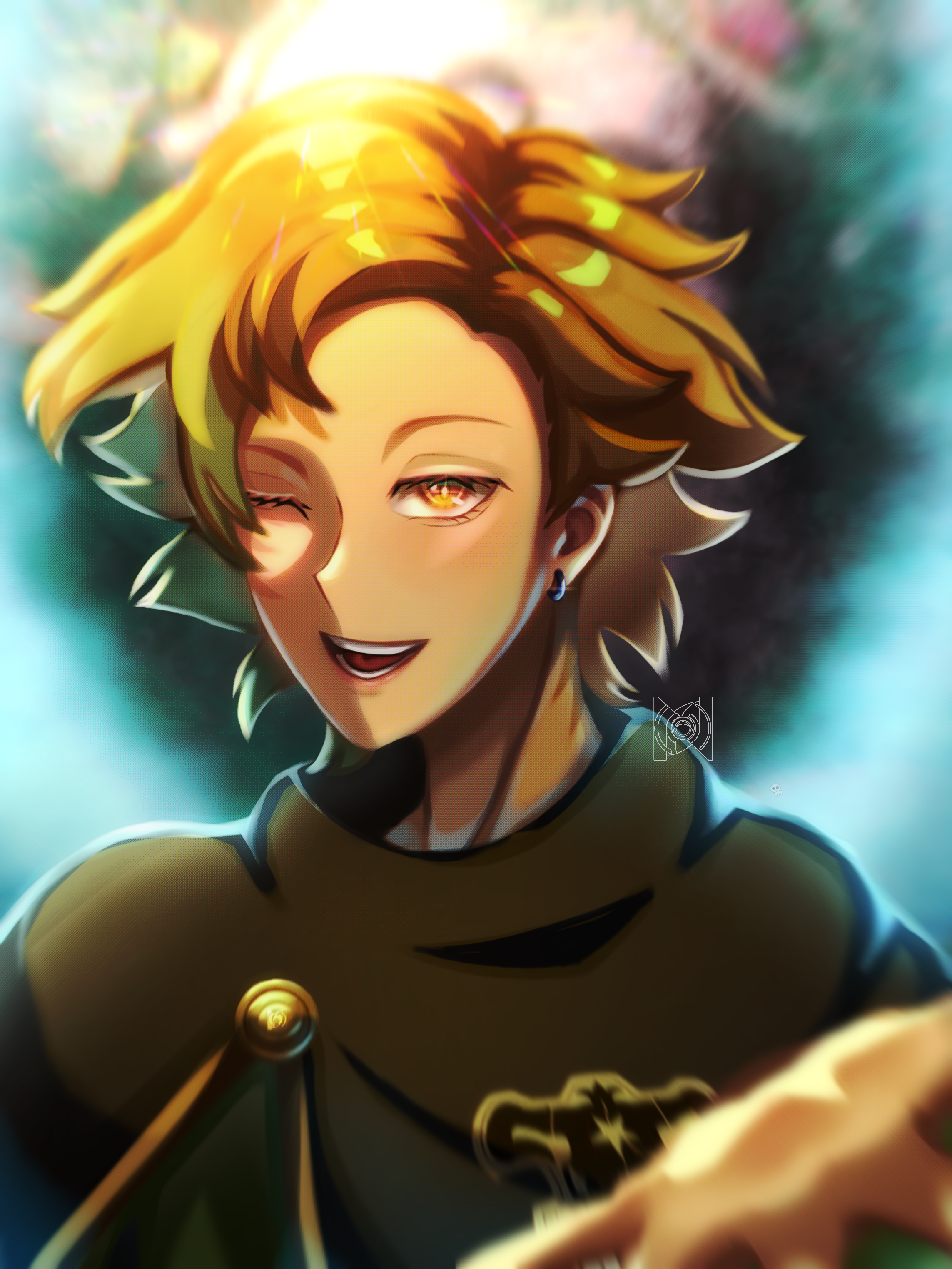 Finral Roulacase フィンラル・ロウラーケイス「ブラッククロバー」 - ibisPaint
