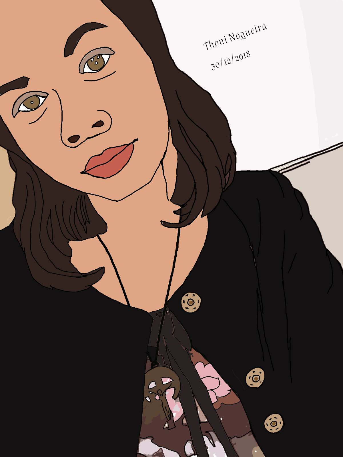 Aline 1° projeto - ibisPaint