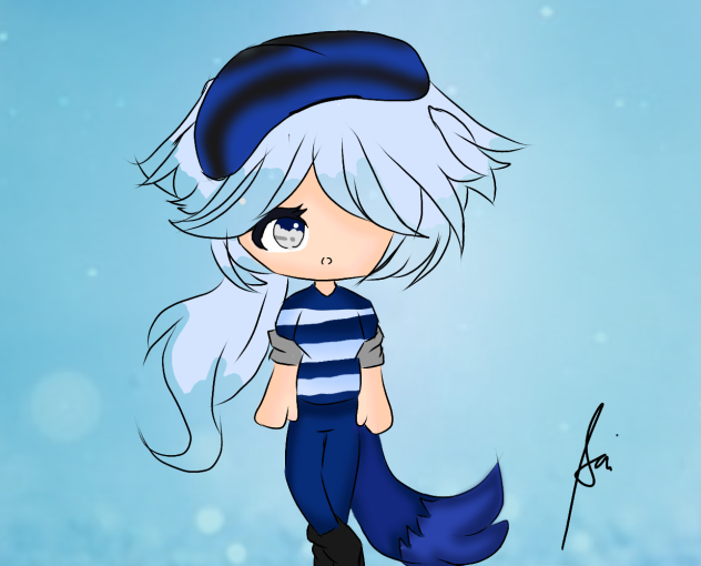 Gacha (snow) edit - ibisPaint