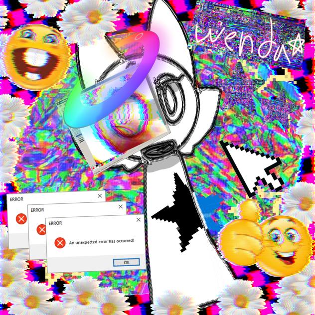 wenda glitchcore or smth tehe - ibisPaint