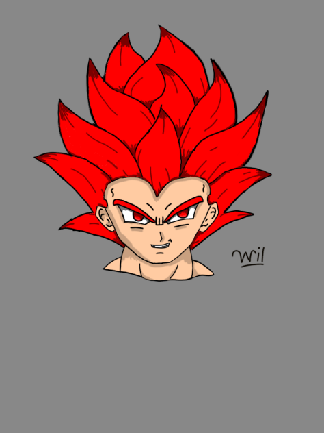 Vegeta - ibisPaint
