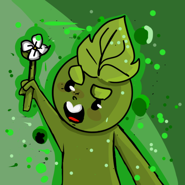 Leaf man - ibisPaint