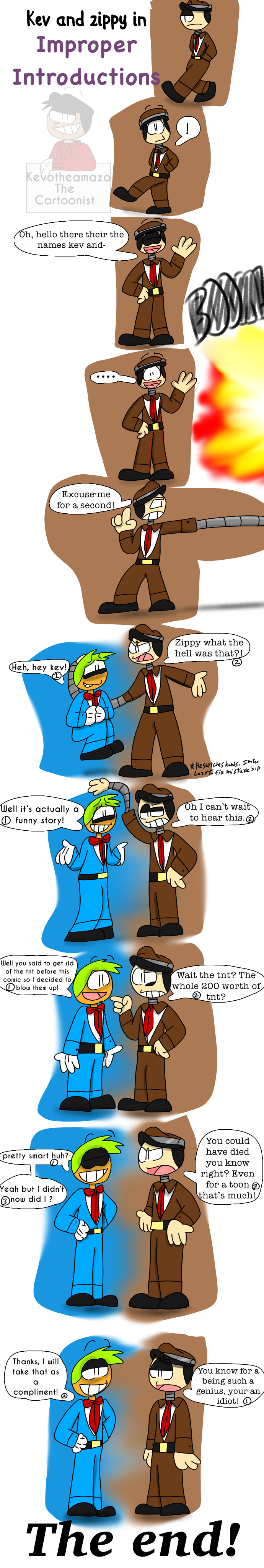 Kev and zippy in improper introductions - ibisPaint