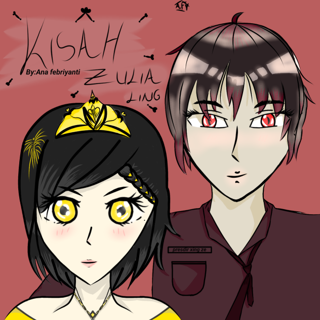 cover baru kisah zulia ling - ibisPaint