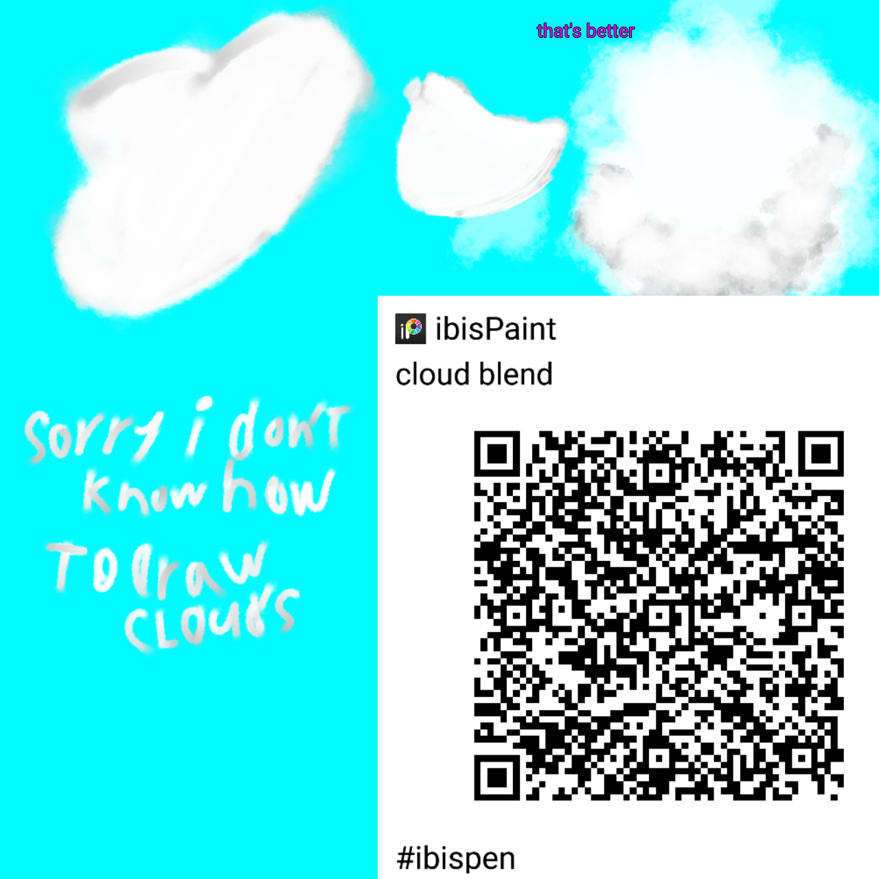 cloud blend - ibisPaint