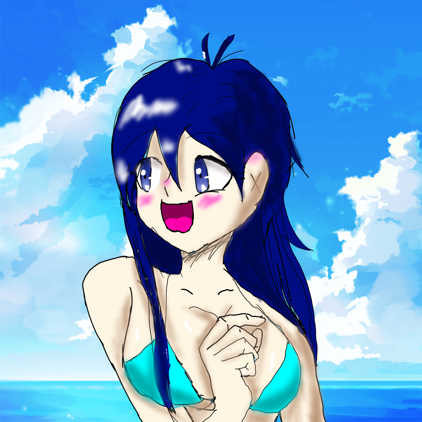 Beach day - ibisPaint