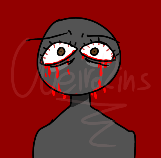 Eyes bleeding - ibisPaint