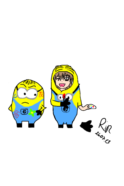 Taeyeon + Minion - ibisPaint