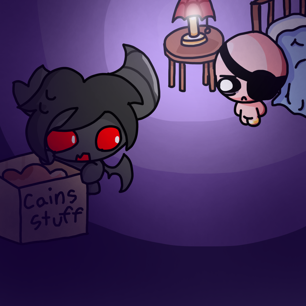 Cains stuff - TBOI fan art - ibisPaint