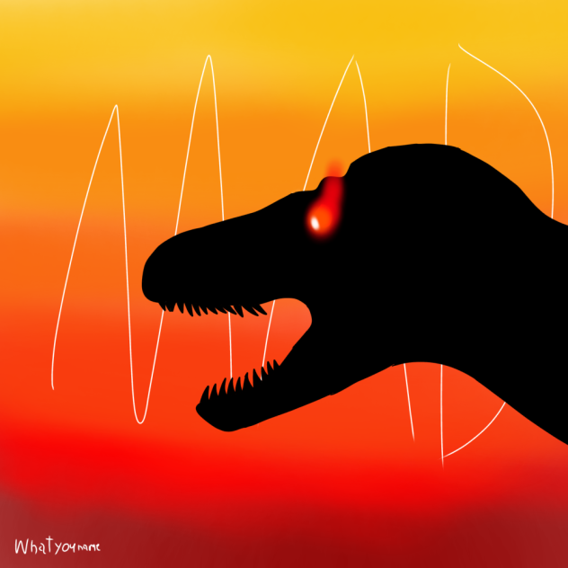 tyranosarus rex - ibisPaint