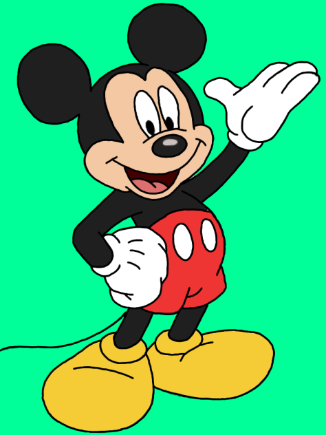 Mickey Mouse Drawing (Digital Art) - ibisPaint