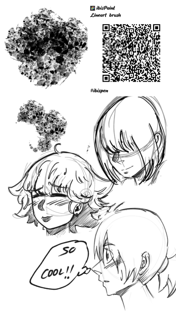 Lineart brush 2 - ibisPaint