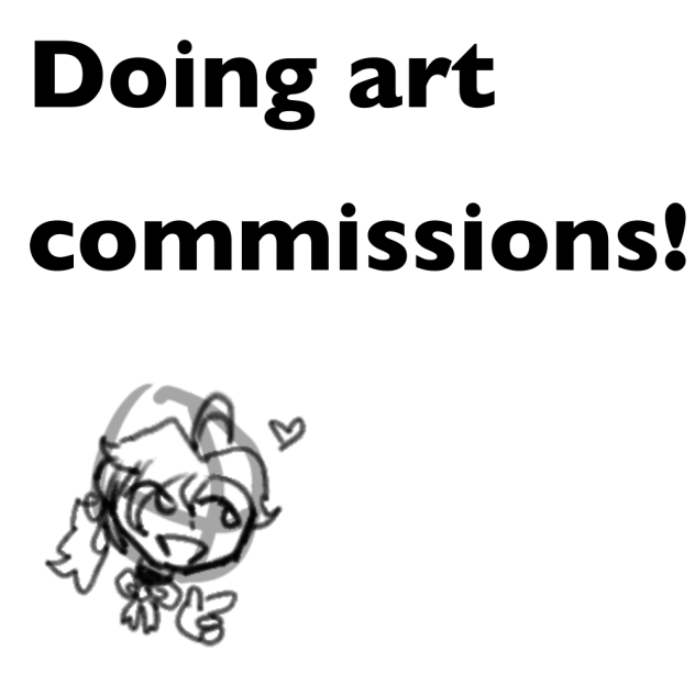 Doing art commissions 😋 - ibisPaint