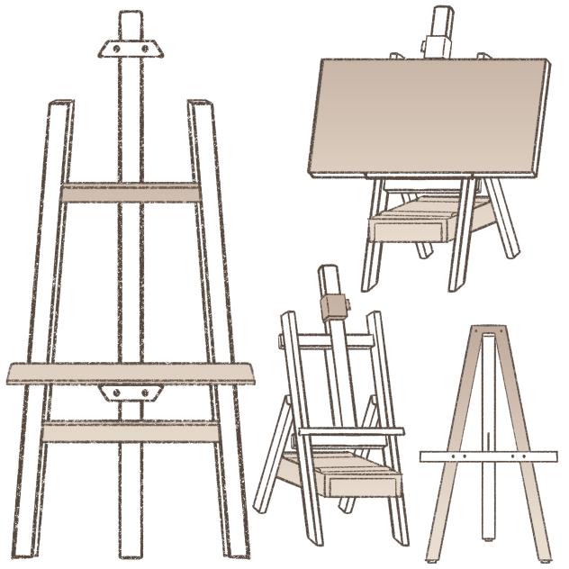 Art Tool - Frame Stand Outline - ibisPaint