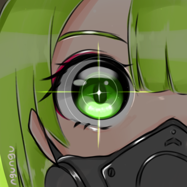 green eye - ibisPaint
