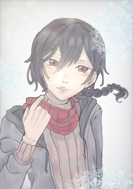 A Winter Walk - ibisPaint