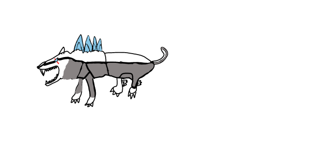 ice wolf - ibisPaint