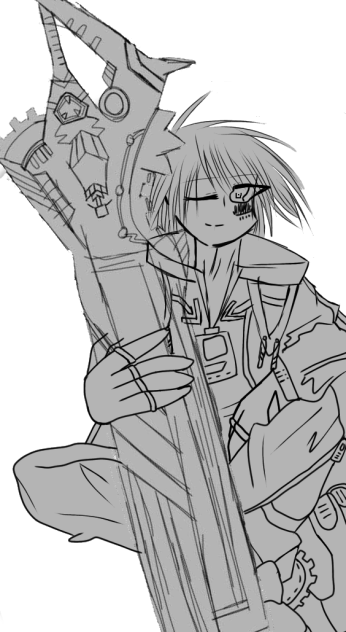 Unnamed scifi shonen oc - ibisPaint