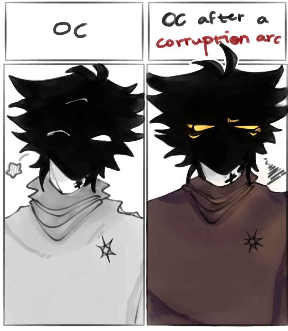 when the corruption ar - ibisPaint