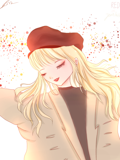 RED & Fearless - ibisPaint