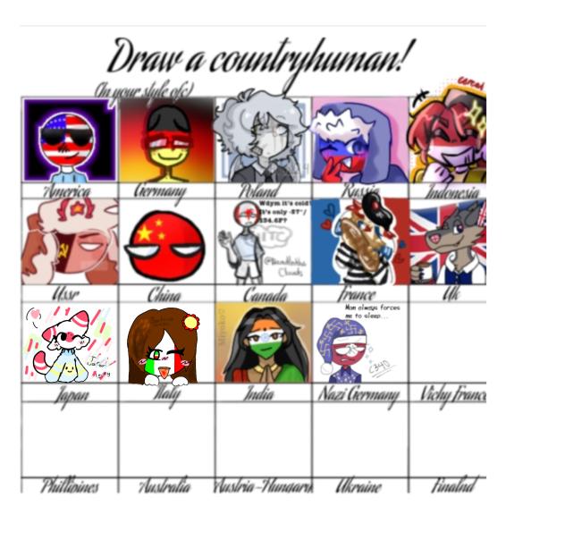 Country human colab! - ibisPaint