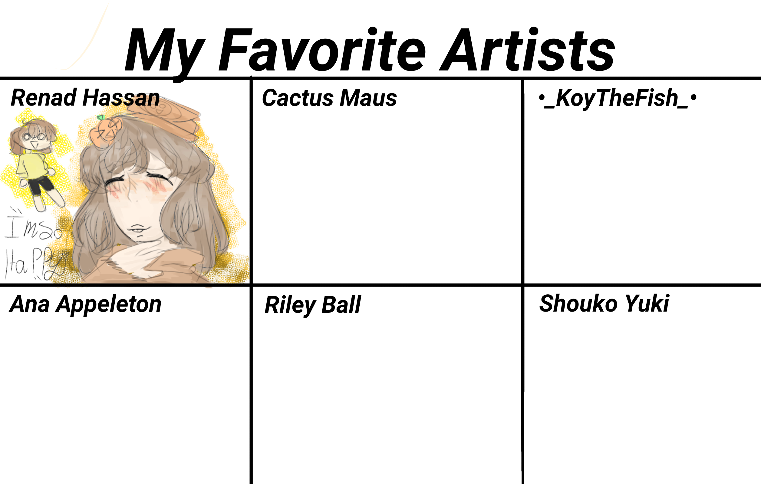 AZRA'S FAV ARTISTS!!! - ibisPaint