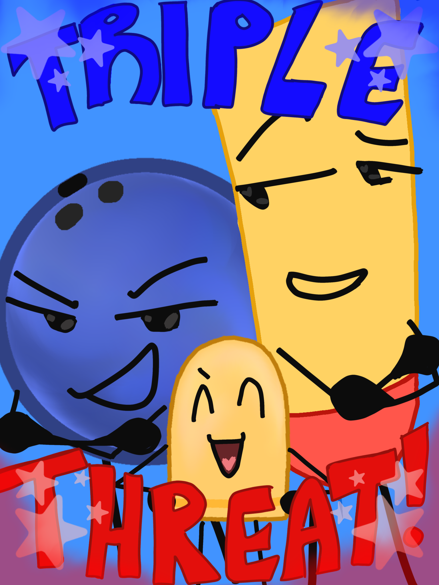 TRIPLE THREAT - ibisPaint
