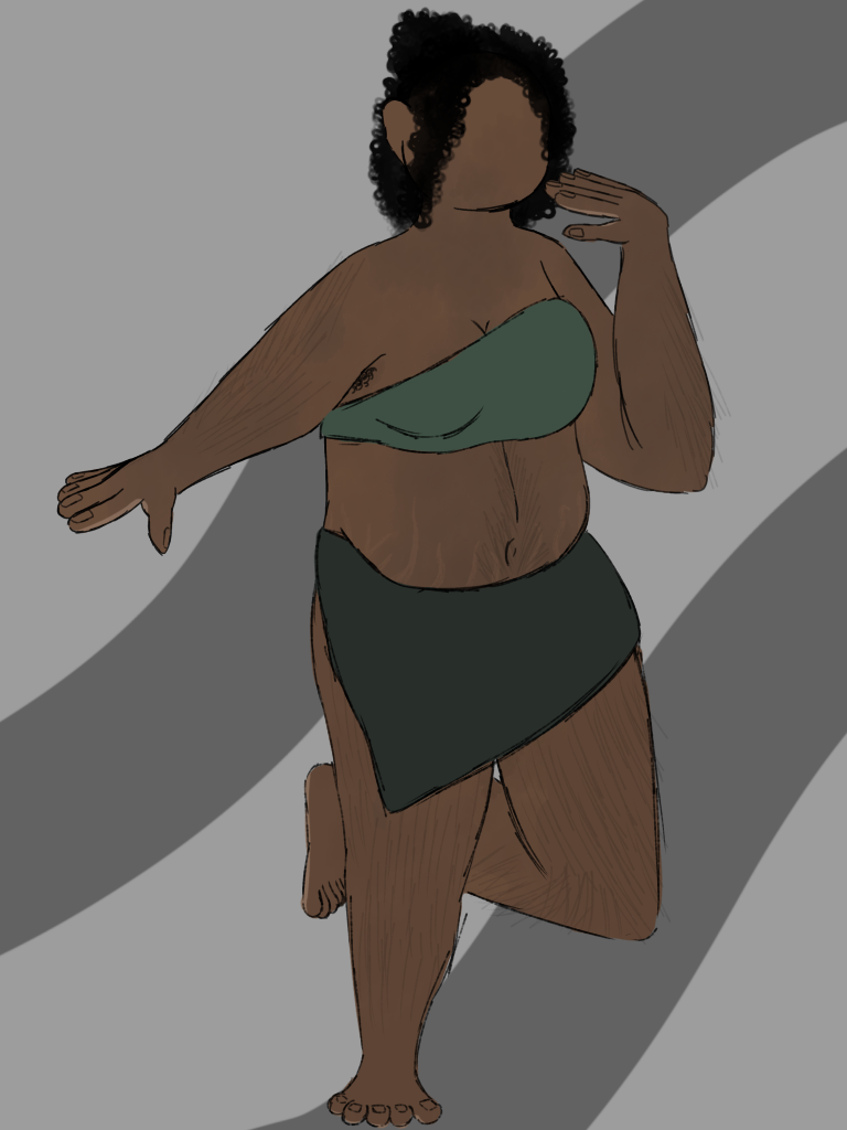 Body hair is normal - ibisPaint