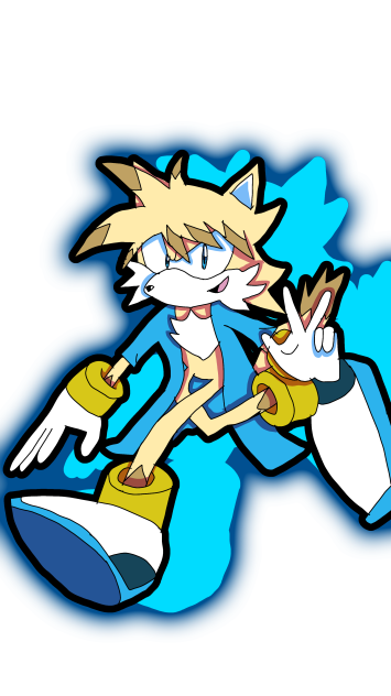 Sonic oc - ibisPaint