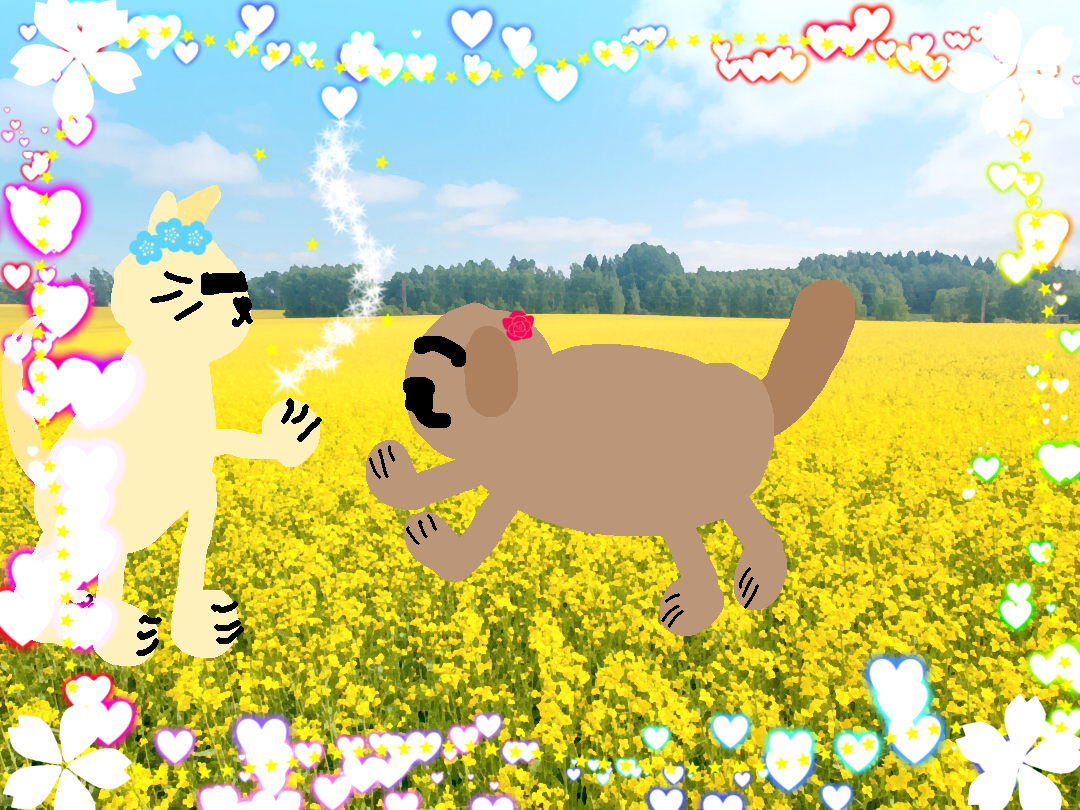 Having fun in the fields - ibisPaint
