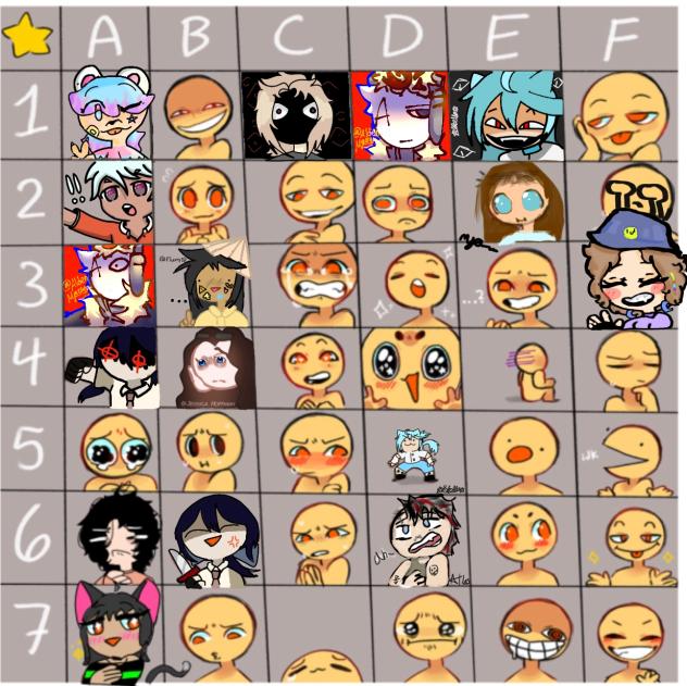 Expressions Collab!! - ibisPaint