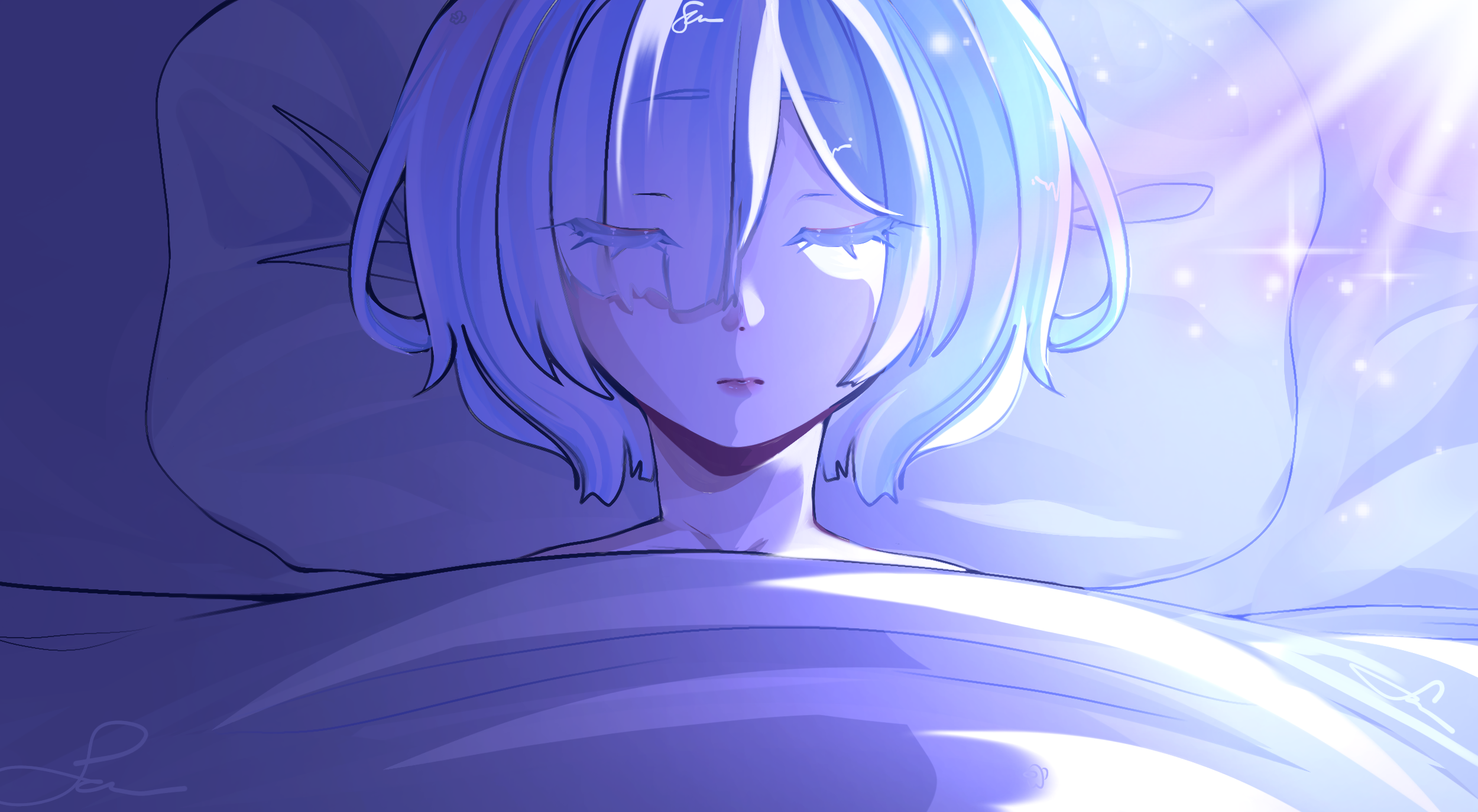 Rem sleeping 😴 - ibisPaint