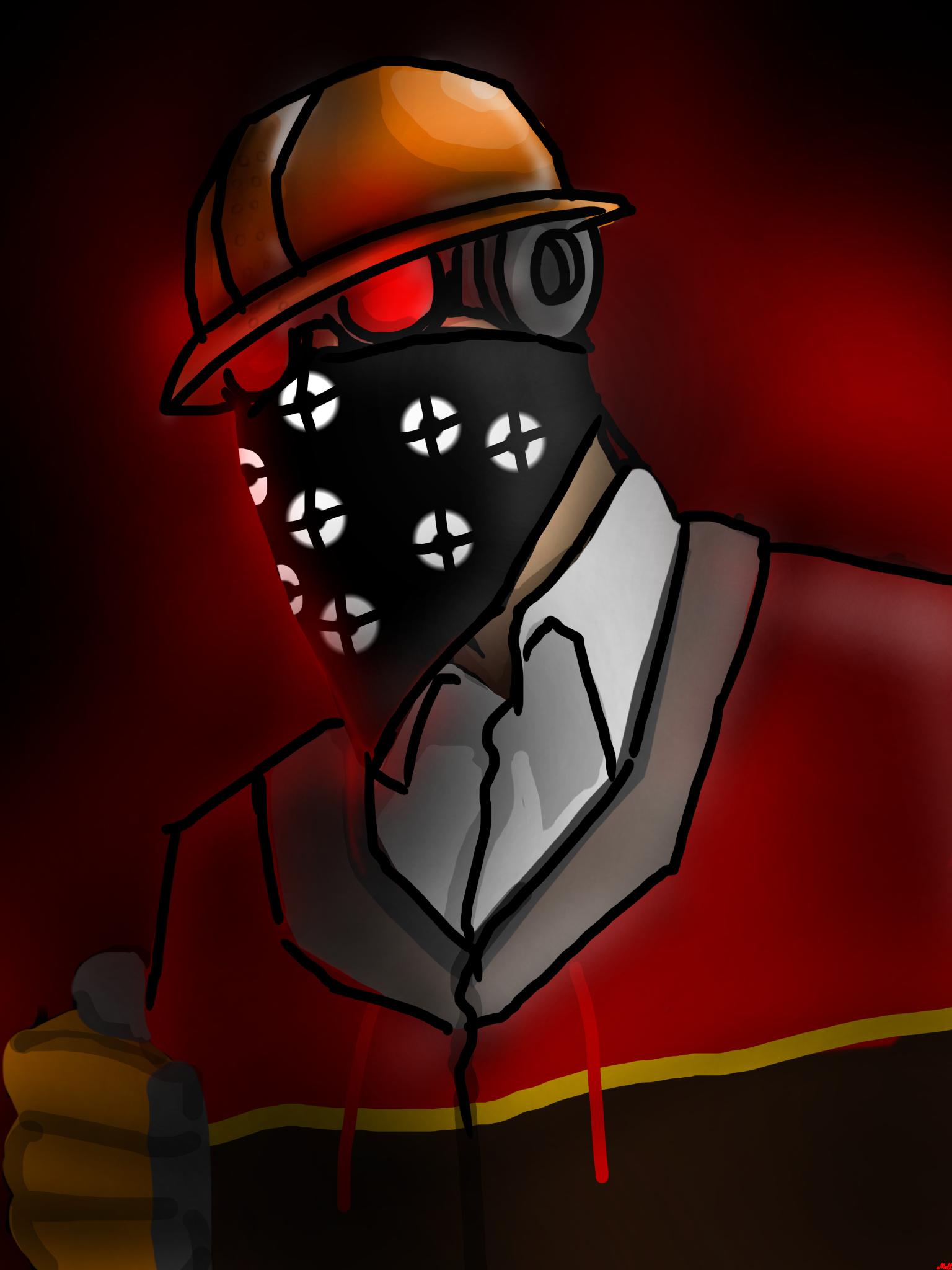 TF2 Tanawat Mitarat's engineer - ibisPaint