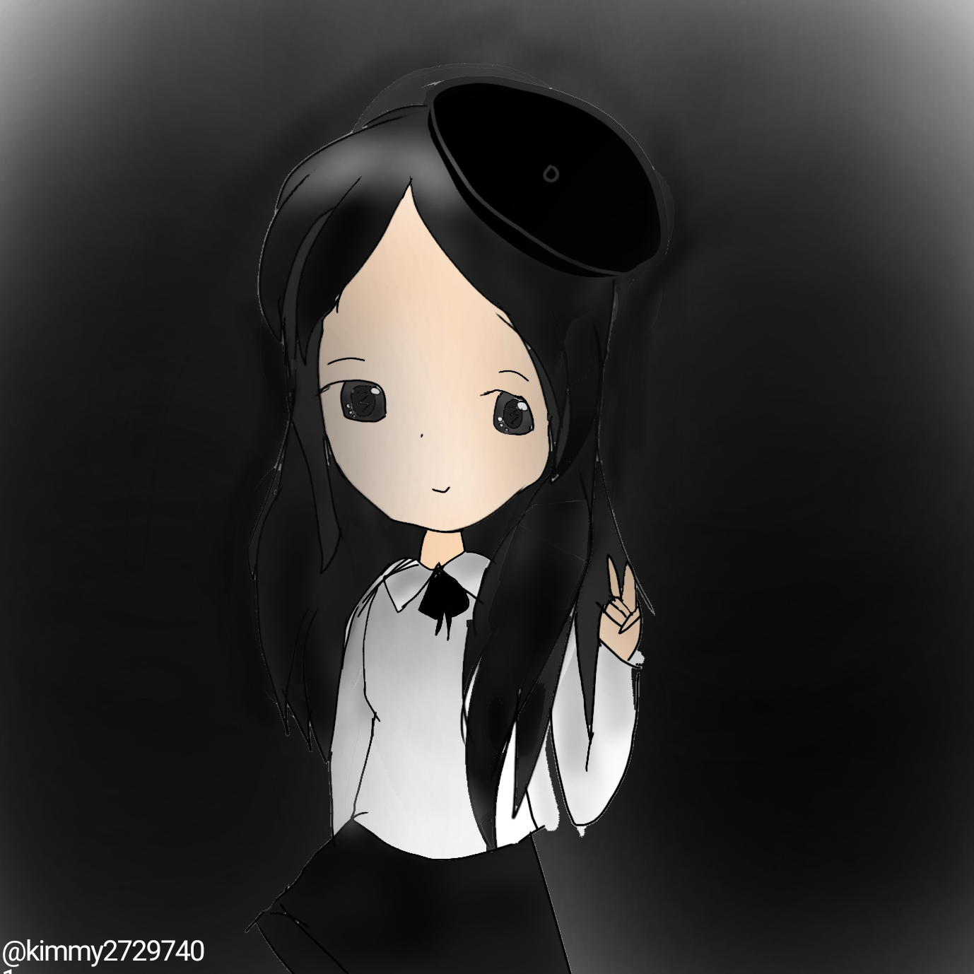 black artist oc (kimmy) - ibisPaint